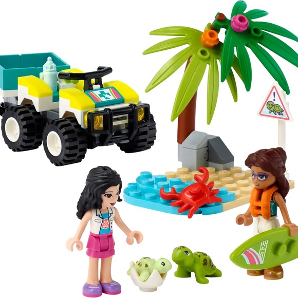 Lego | Toys | Lego Friends Turtle Protection Vehicle 4697 Building Kit ...